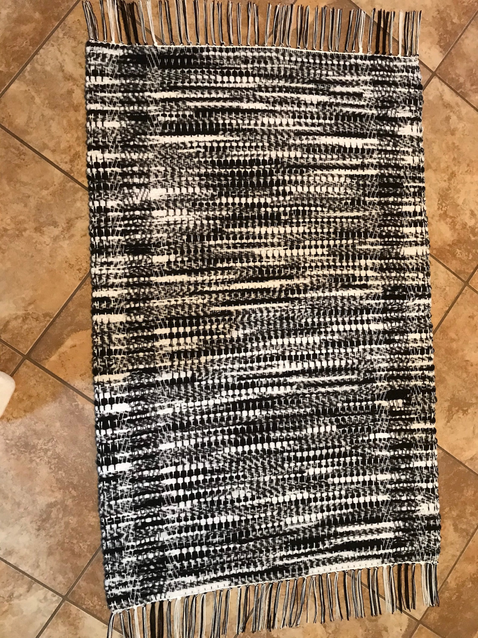 Woven Rag Rug - Etsy