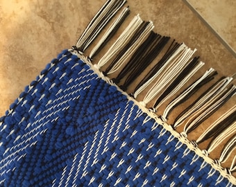 Hand Woven Rag Rug - Etsy