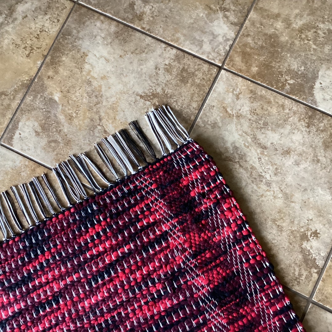 Hand Woven Rag Rug - Etsy