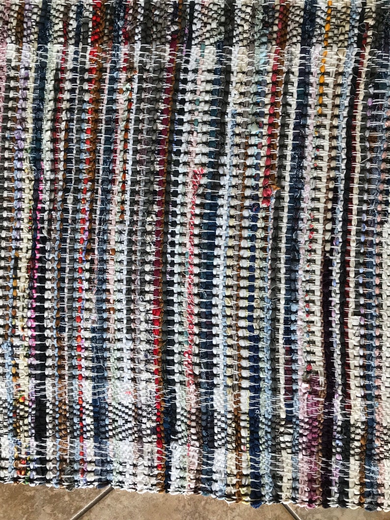 Hand Woven Rag Rug - Etsy