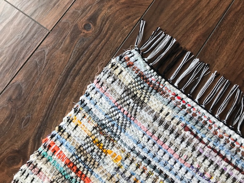 Woven Rag Rug - Etsy