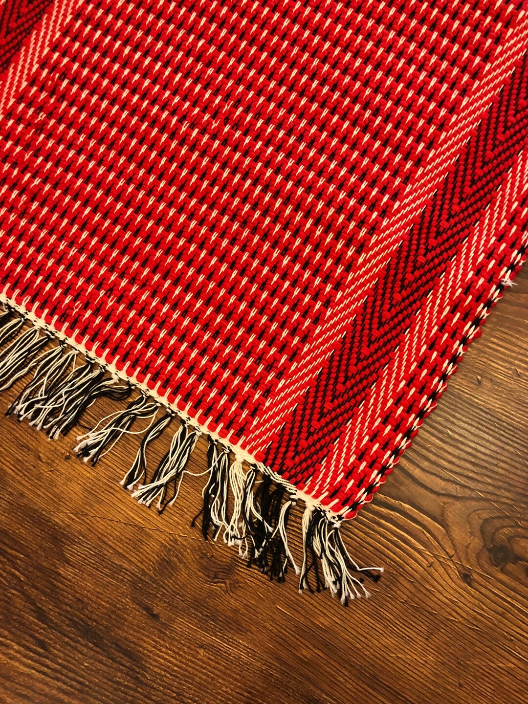Hand Woven Rag Rug - Etsy
