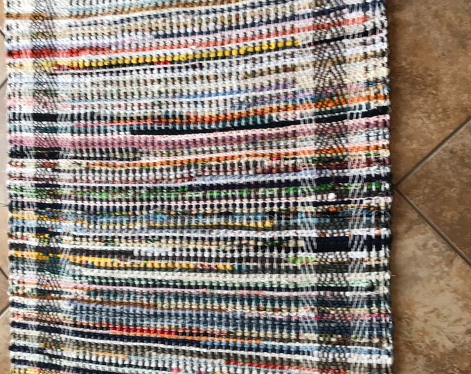 Hand Woven Rag Rug - Etsy