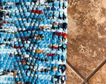 Hand Woven Rag Rug - Etsy