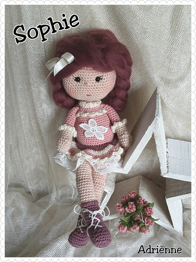 Amigurumi Haakpatroon Sophie Crochet Doll Pattern Etsy Nederland