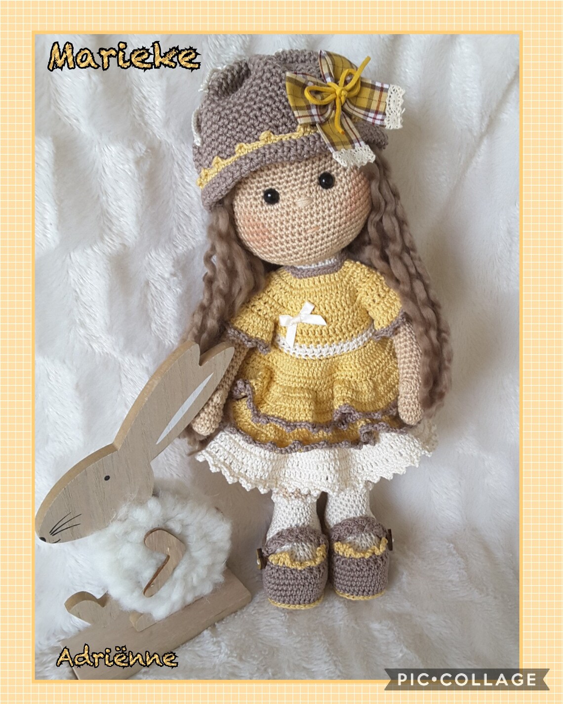 Amigurumi Haakpatroon Marieke Crochet Doll Pattern - Etsy