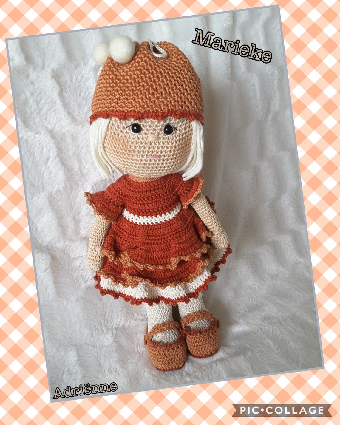 Amigurumi Haakpatroon Marieke Crochet Doll Pattern - Etsy