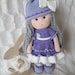Amigurumi Crochet Pattern Marieke, Crochet Doll Pattern ...