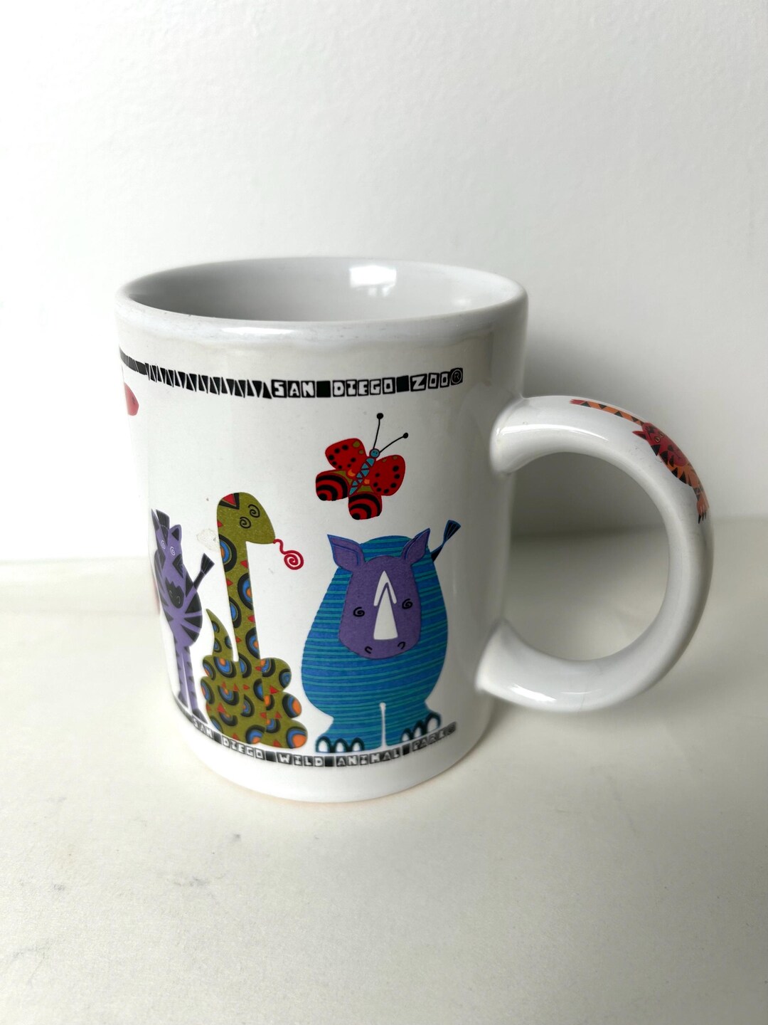San Diego Zoo Mug, San Diego Wild Animal Kingdom Coffee Mug, Wild ...