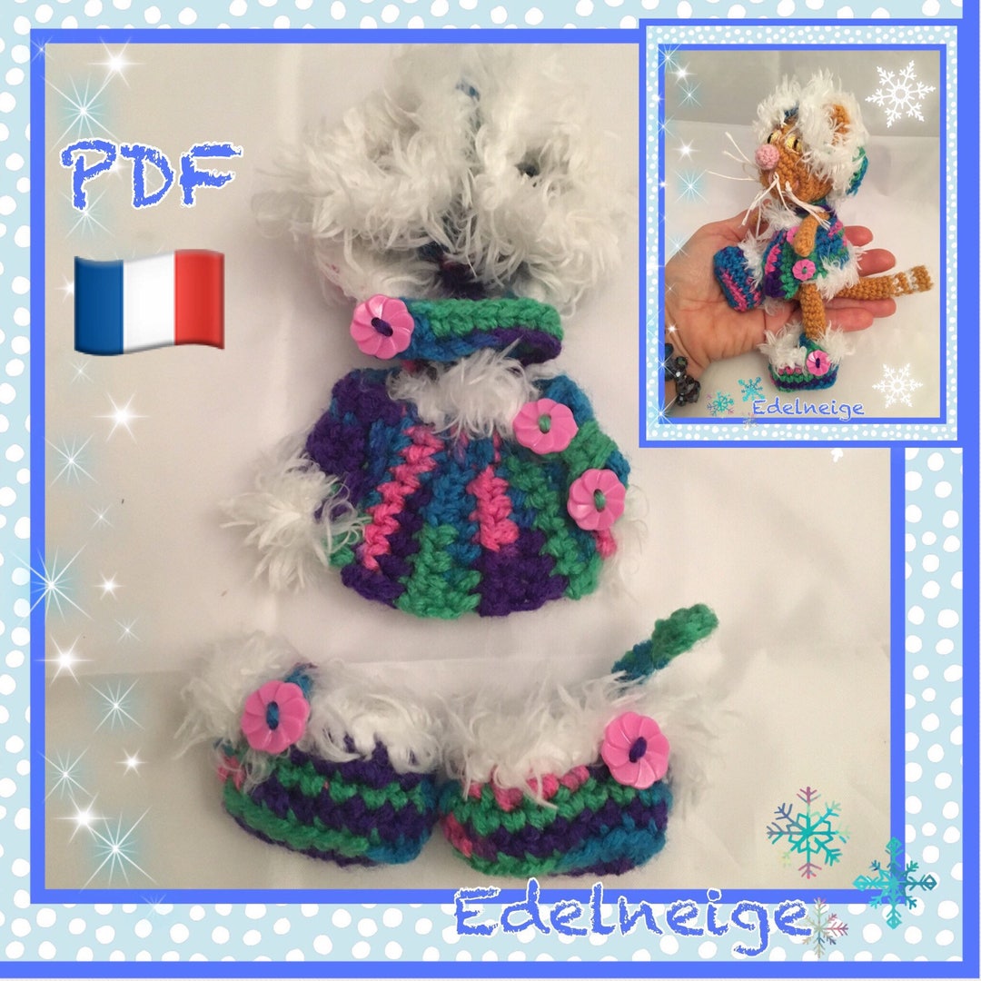 Tutorial PDF Amigurumi Crochet, Ten Kei Baby Winter Clothing - Etsy