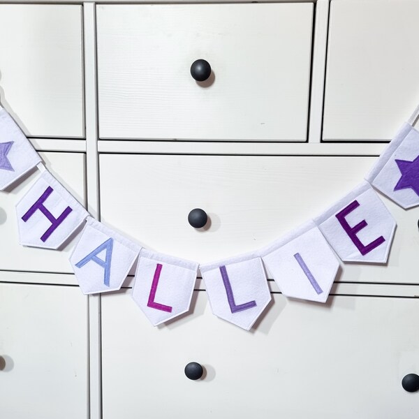 Purple Bunting - Etsy UK