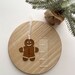 Ornement bonhomme en pain dépice Noël Cadeaux faits à la main Ornement ...