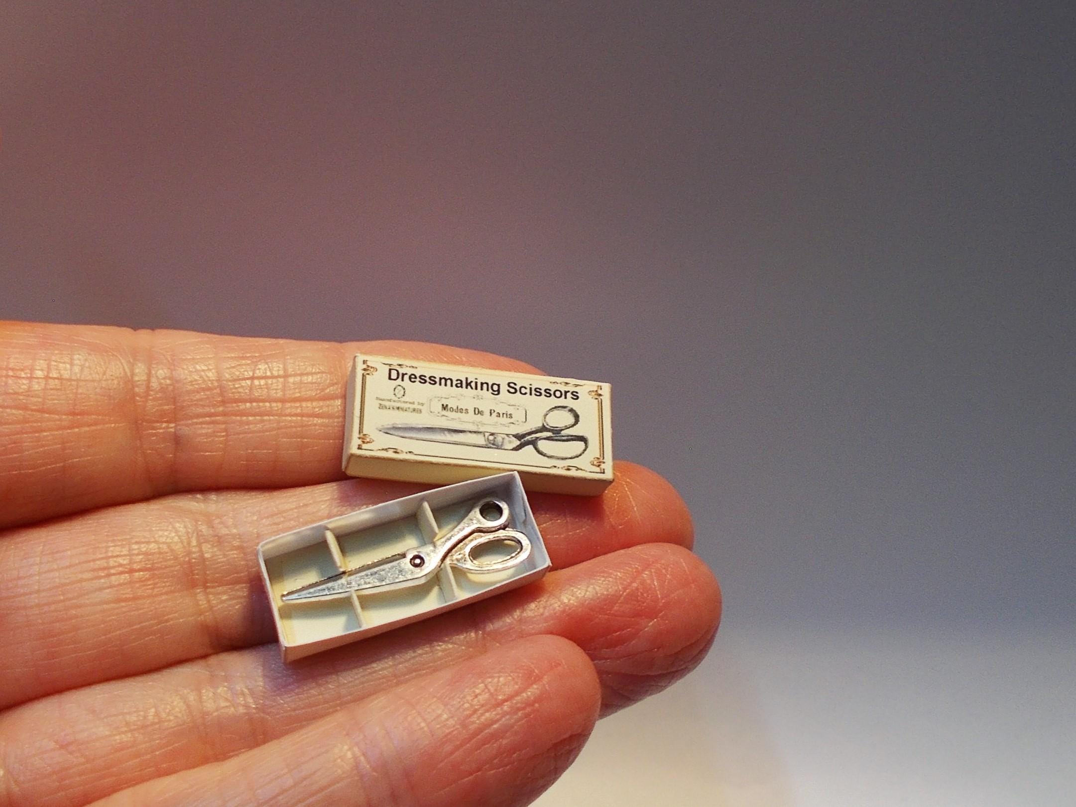 Dollhouse Edwardian Dressmaking Scissors With Box 1:12 Miniature - Etsy