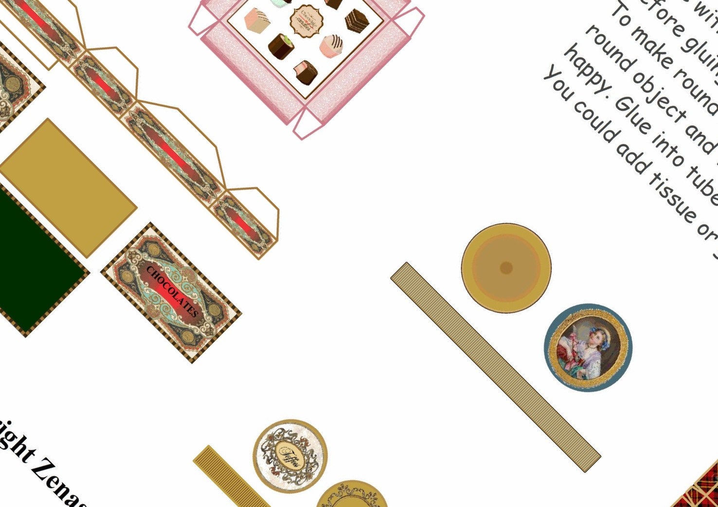 Dolls House Download-chocolate/sweet Shop,candy Kit #1 - 1/12th ...