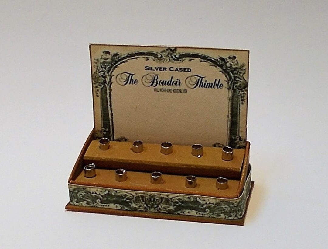 Thimble Stand-dollhouse Miniature Sewing Display 1/12th - Etsy