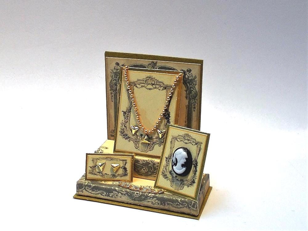 Dollhouse Jewellery/jewelry Display Stand Miniature 1/12th Scale - Etsy