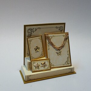 Dollhouse Jewellery/jewelry Display Stand Miniature 1/12th Scale - Etsy