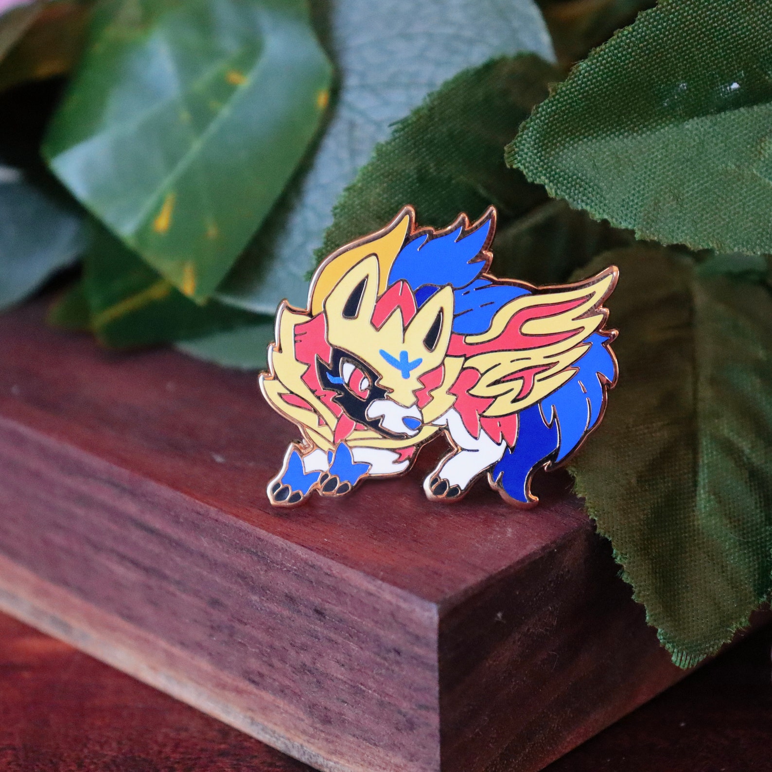 Zamazenta Hard Enamel Pin Etsy