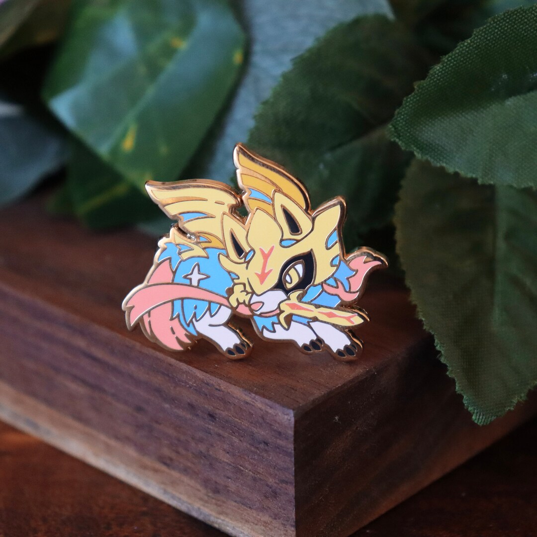 Zacian Hard Enamel Pin - Etsy