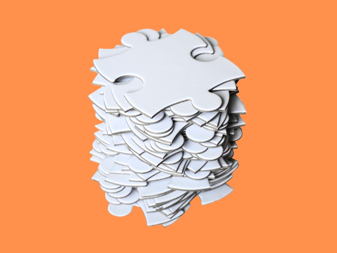 Extra Large Blank Puzzle 60x23 Inches, 126 Pieces - for Wedding ...