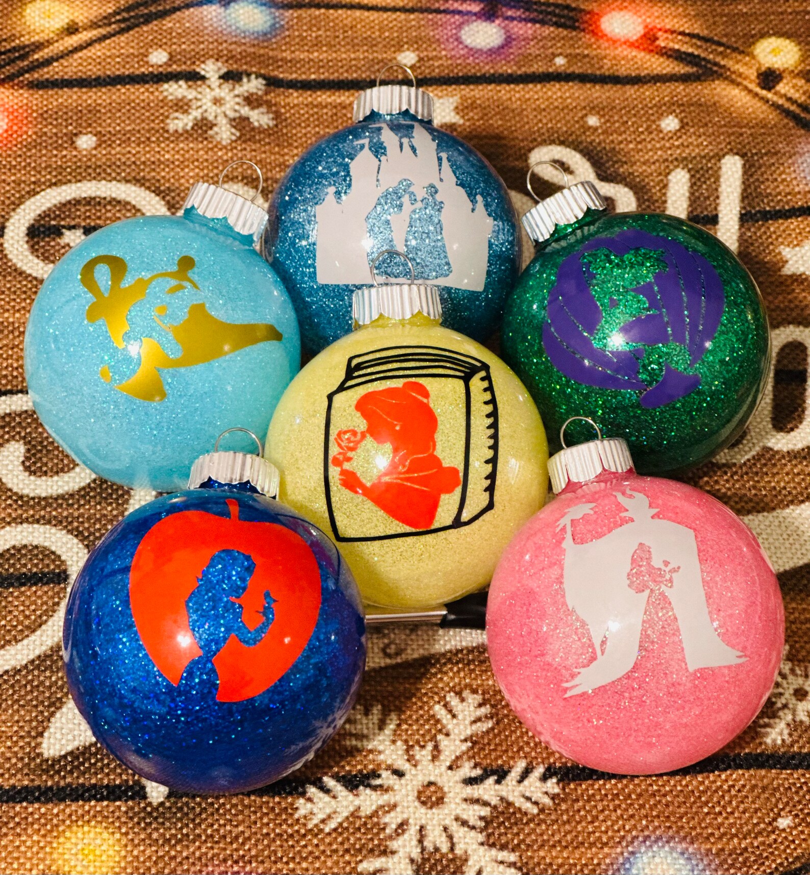 Princess Ornament Sets - Etsy