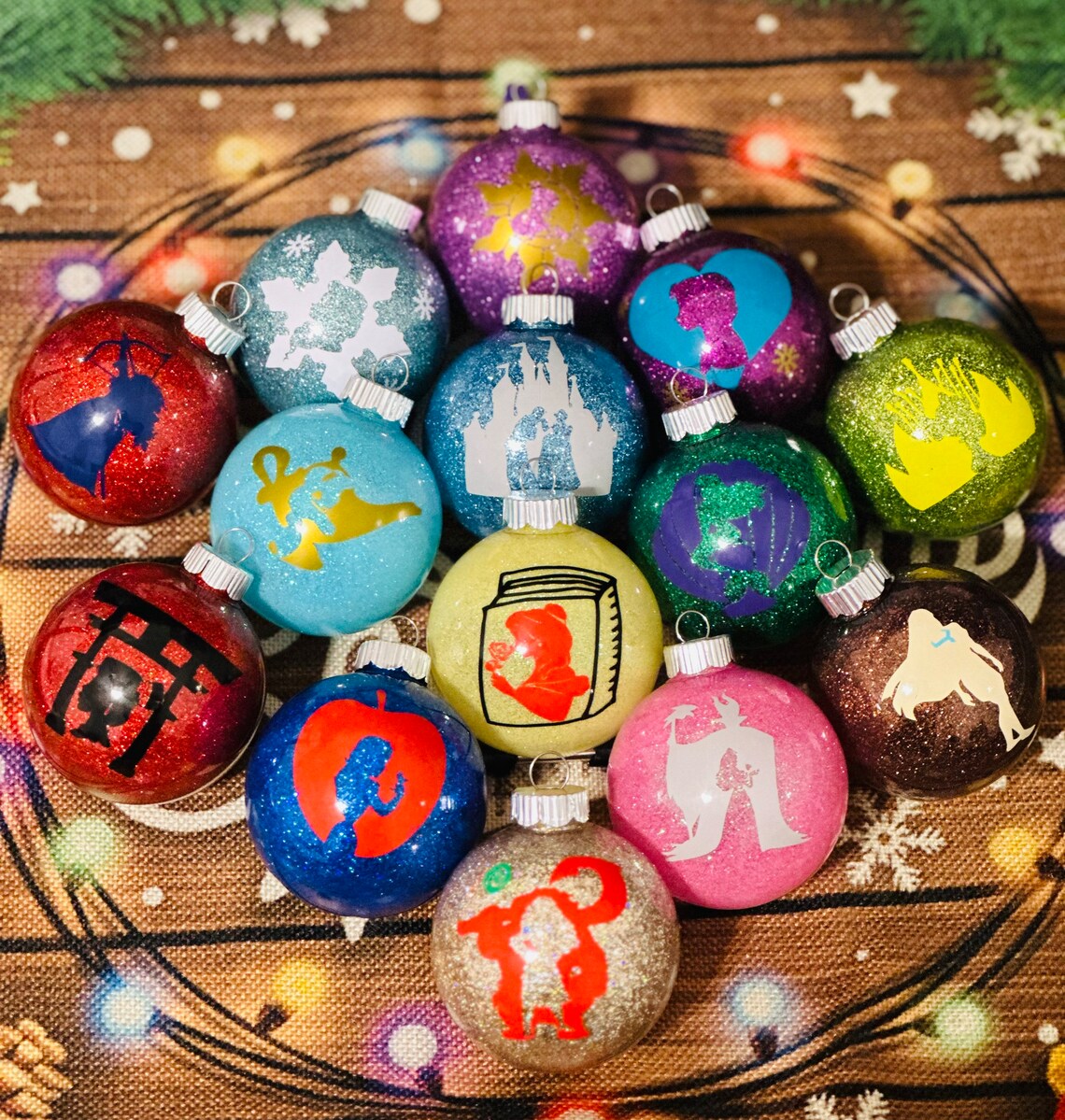 Princess Ornament Sets - Etsy