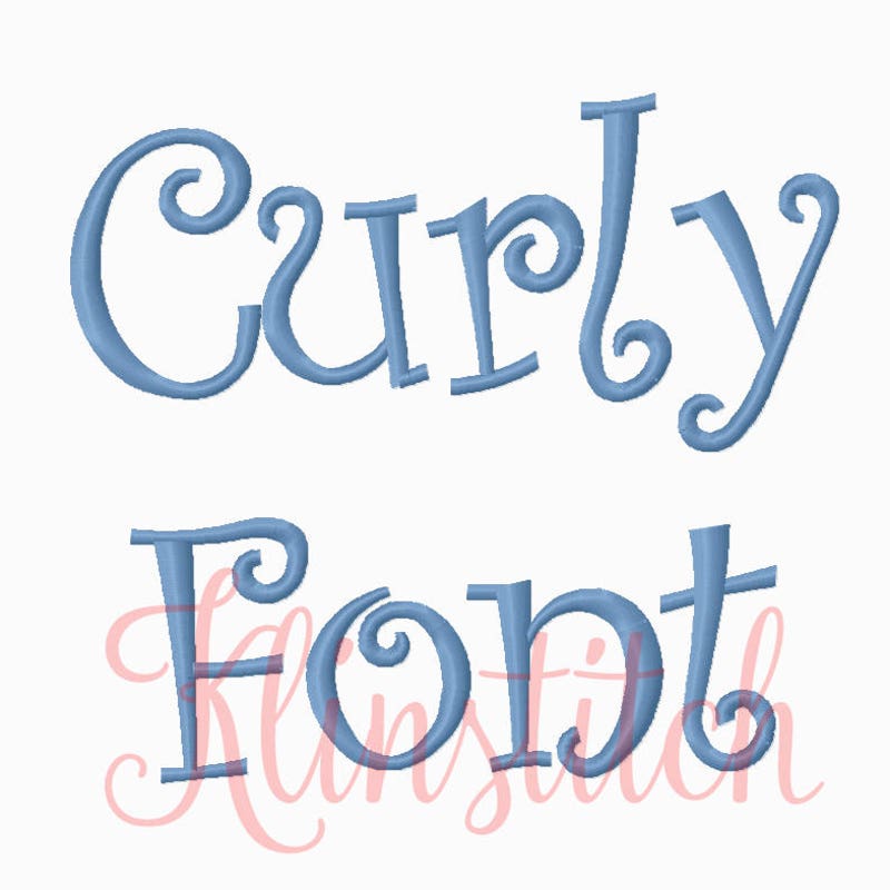 Curlz Font - Etsy