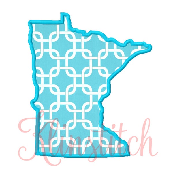 State Applique - Etsy