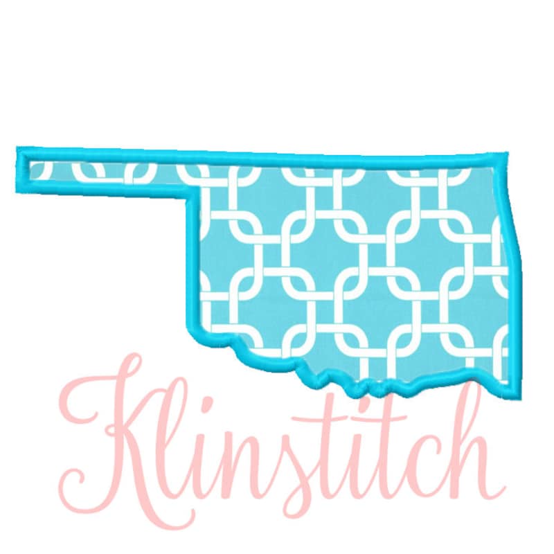 State Applique - Etsy