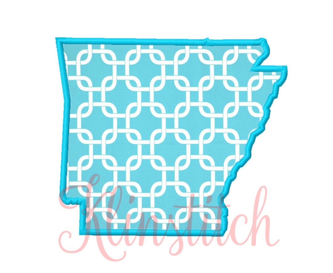 50% Sale!! Arkansas State Applique Designs 9 Sizes Embroidery Designs ...