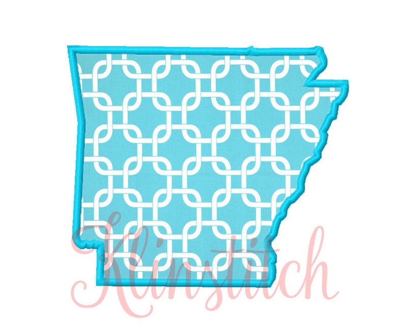 50% Sale!! Arkansas State Applique Designs 9 Sizes Embroidery Designs ...