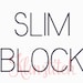 50% Sale Slim Block Embroidery Fonts 3 Sizes Fonts BX Fonts | Etsy