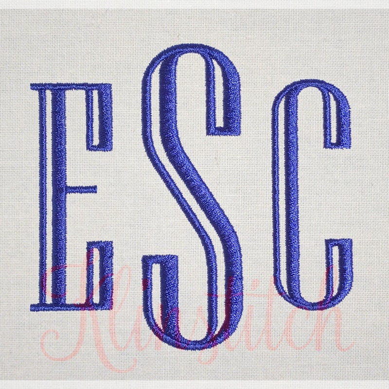 Engraved Monogram .pes - Etsy