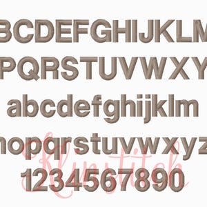 50% Sale!! Meister Block Embroidery Fonts 3 Sizes Fonts BX Fonts ...