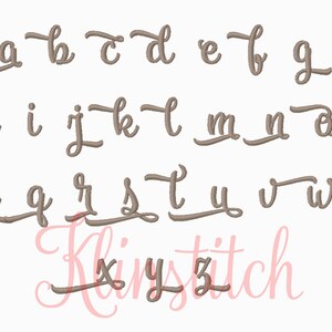 50% Sale!! Set 2 Vanilla Daisy Embroidery Fonts 5 Sizes Fonts BX Fonts ...