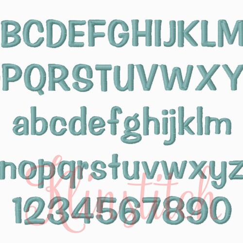 50% Sale Helvetica Small Embroidery Fonts 4 Sizes Fonts BX - Etsy