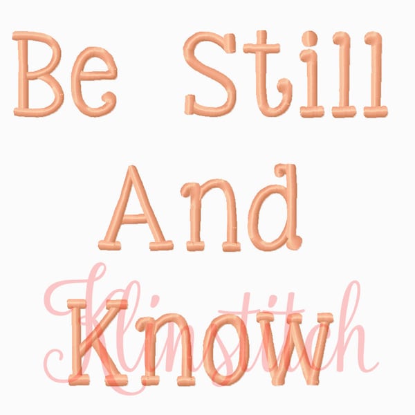 Be Still and Know - Etsy