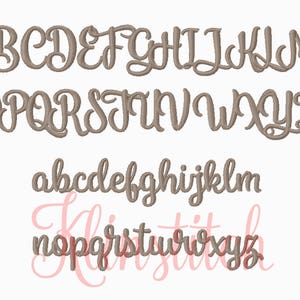 50% Sale!! Set 2 Vanilla Daisy Embroidery Fonts 5 Sizes Fonts BX Fonts ...