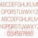 50% Sale!! Slim Block Embroidery Fonts 3 Sizes Fonts BX Fonts ...