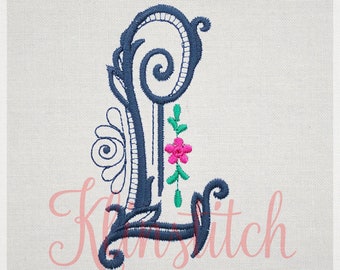 Carson Monogram Embroidery Fonts 5 Sizes Three Letters Monogram Fonts ...