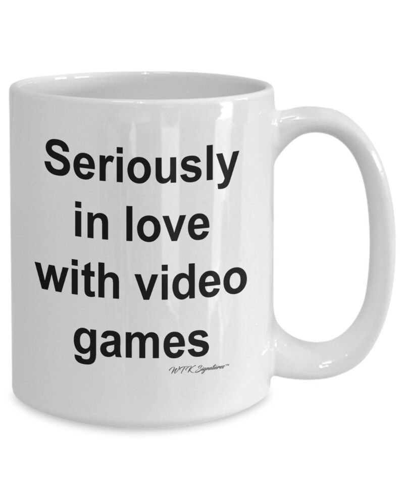 Video Games Coffee Mug Video Game Player Mug Cup Seriously - Etsy