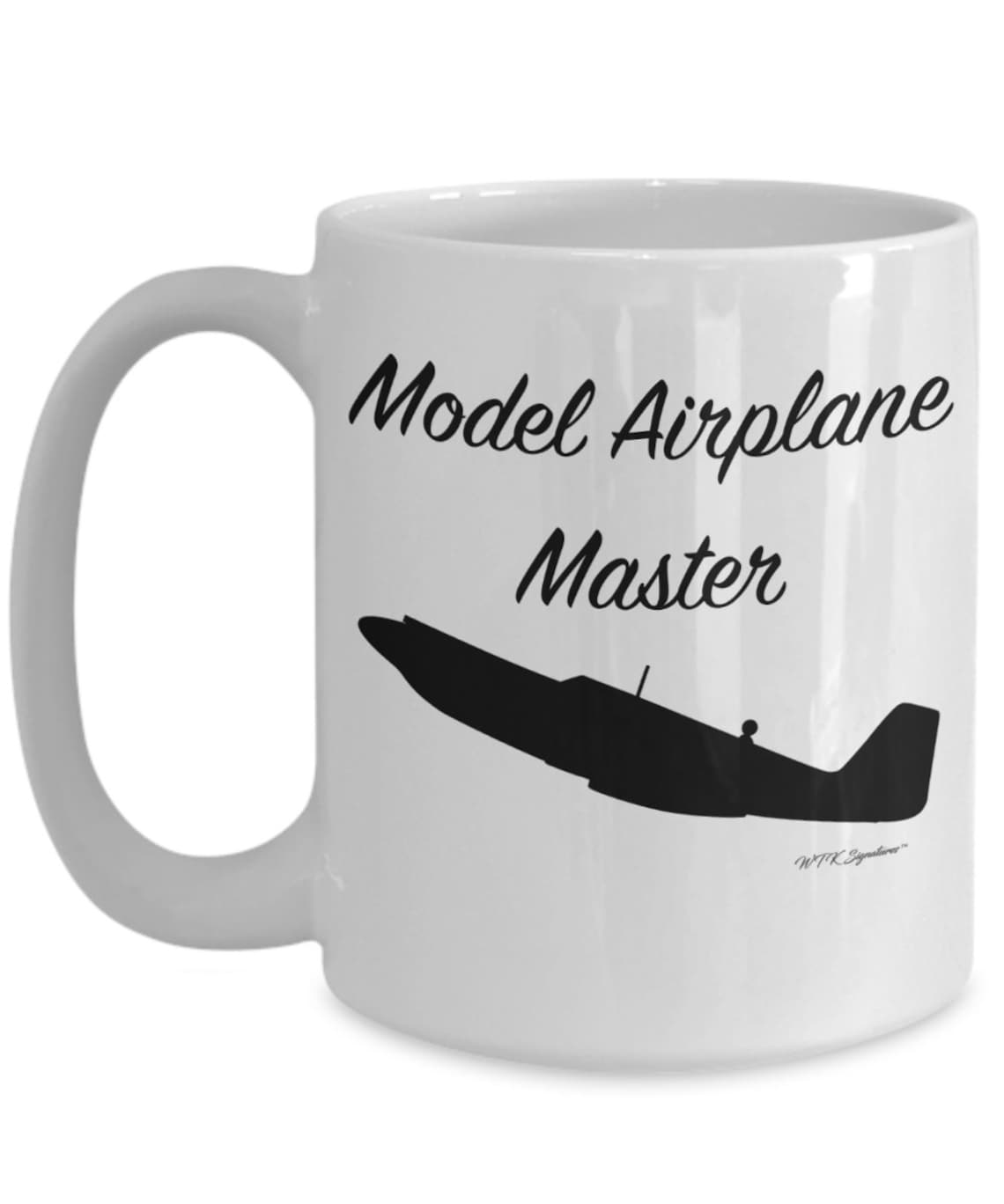 Model Airplane Coffee Mug, Model Airplane Mug, Mustang, Model Airplane ...