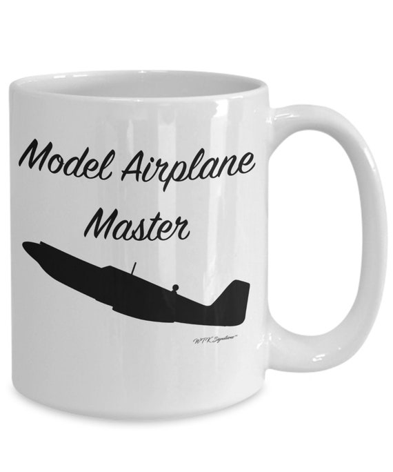 Model Airplane Coffee Mug Model Airplane Mug Mustang Model - Etsy