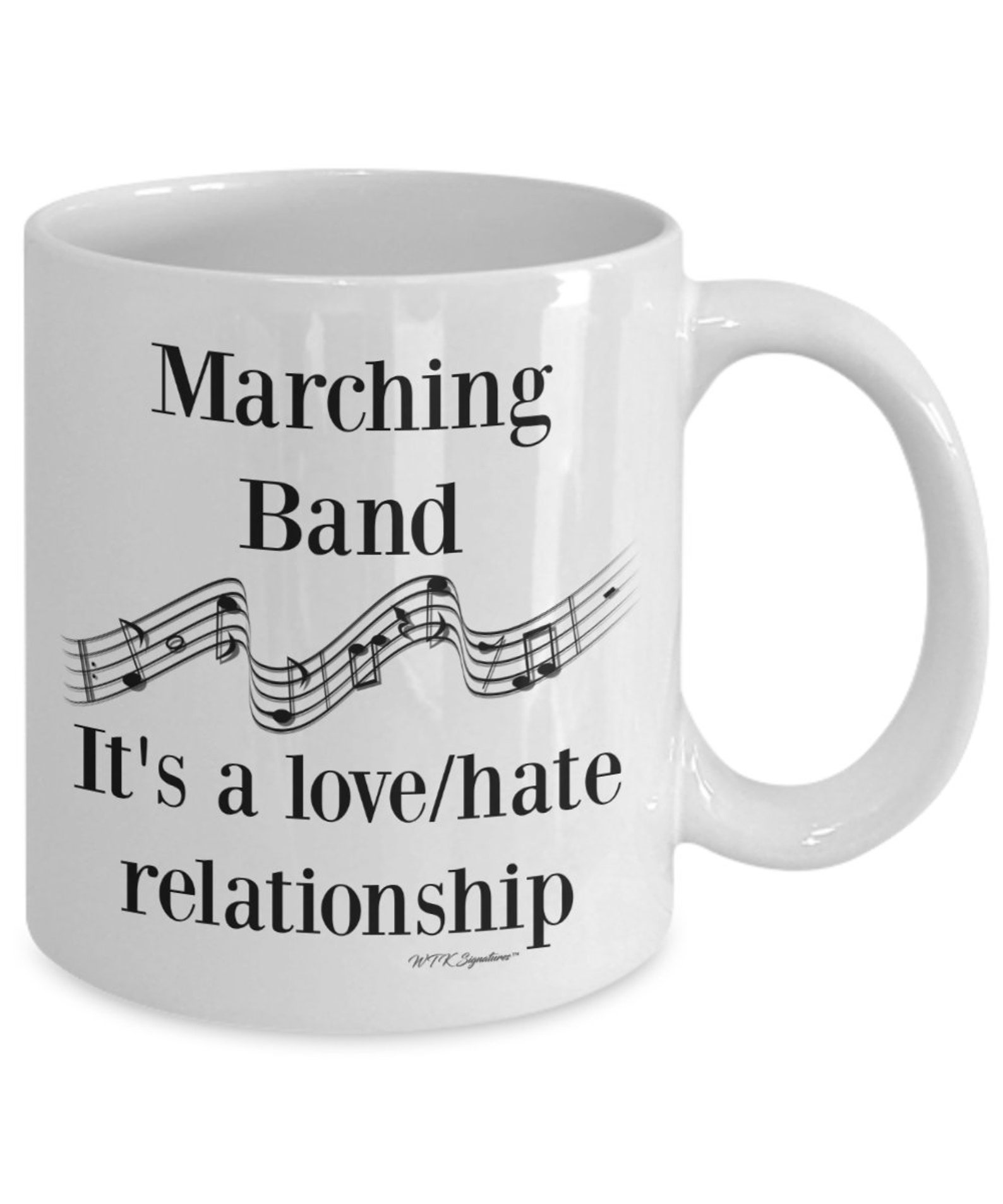 Marching Band Mug, Marching Band Coffee Mug, Cup, Marching Band It's a ...