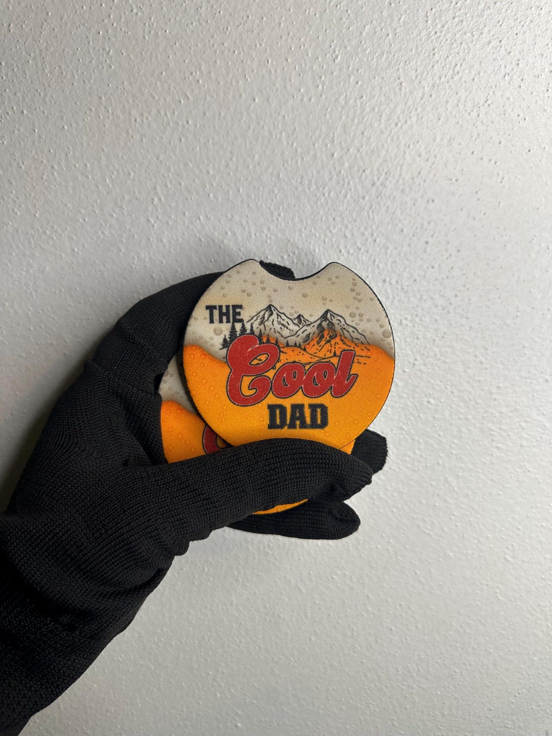 The Cool Dad Car Coaster | Fathers Day | Men Car Accessory | Best Dad ...