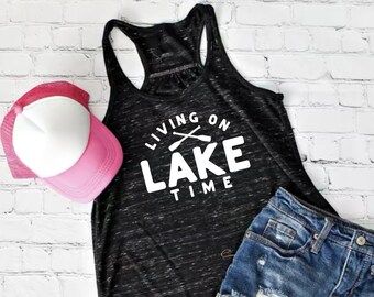 On Lake Time Tank Top Lake Time Lake Tank Top I'm on Lake Time Cute ...