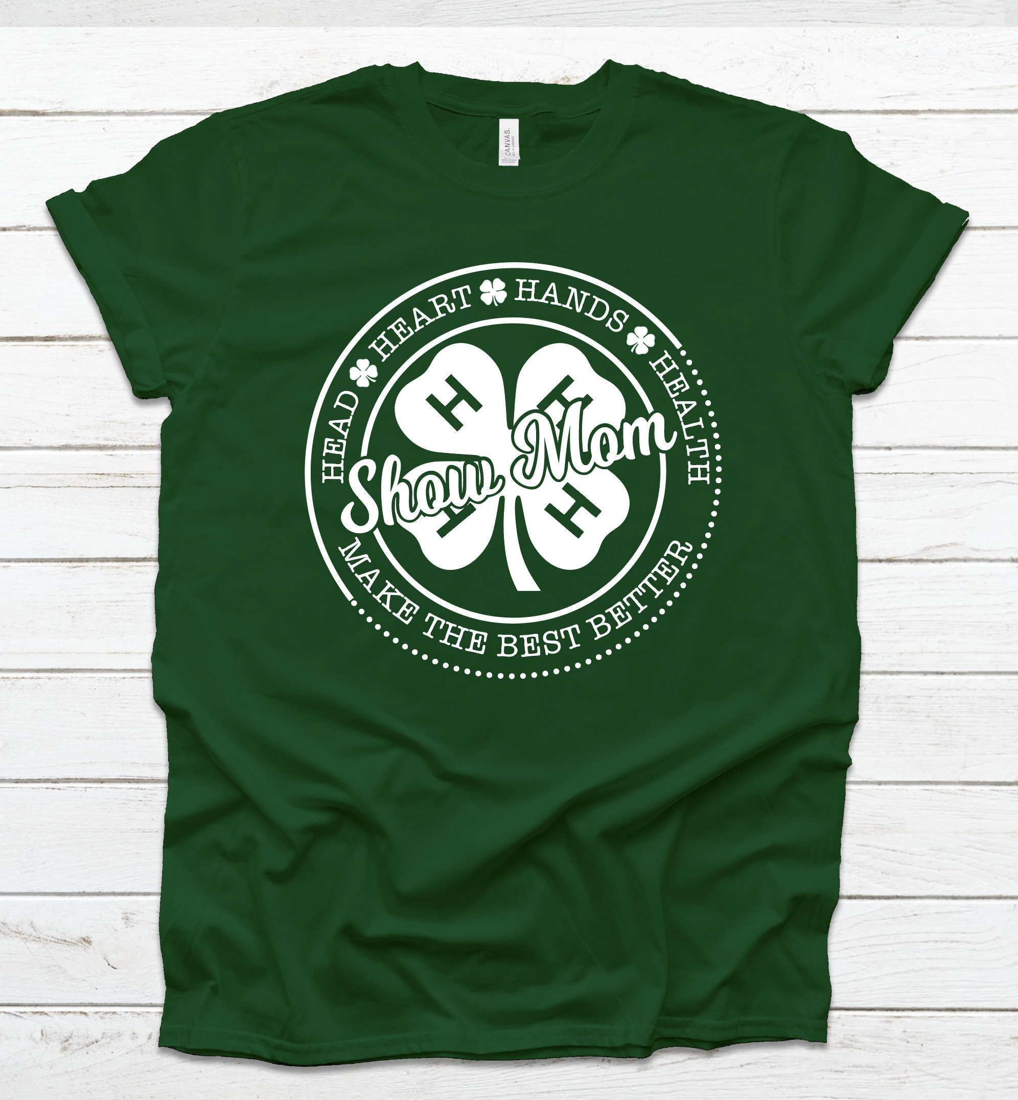 4-H Round Show Mom T-shirt - Etsy