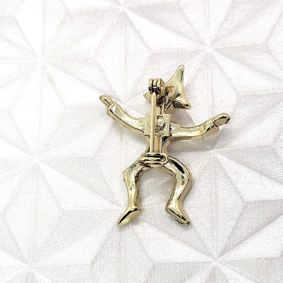 Dancing Man Scatter Pin - Gem