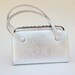 Silver Metallic Top Handled Handbag - Etsy