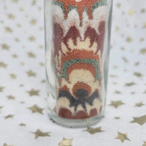 Small Sand Art Bottle in the Style of Robert sandman Stouffer - Etsy